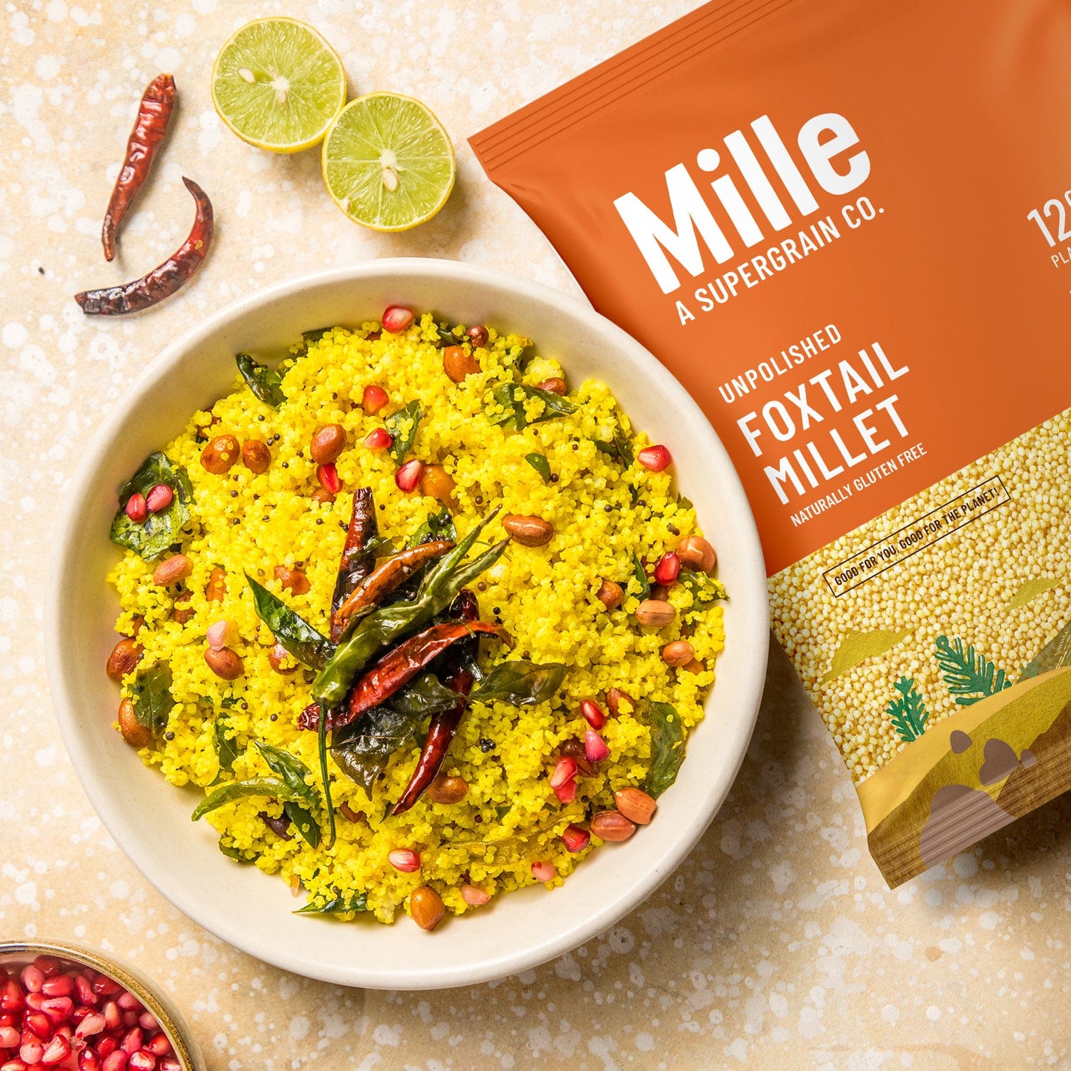 Buy Foxtail Millet Whole Grains Online in India | Navane / Kangni ...