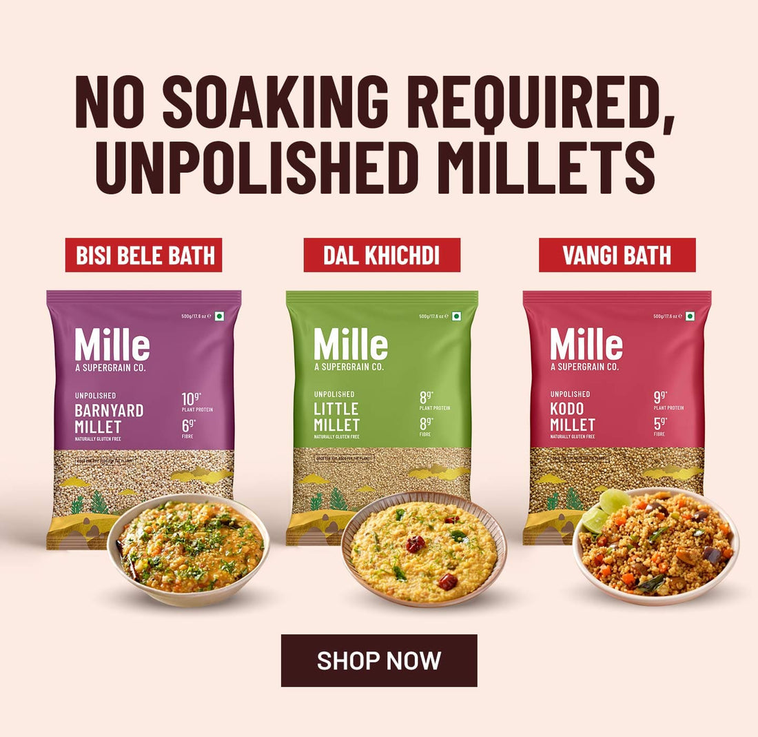 Millé - Buy Millet Pancake Mix, Whole Grains & Flakes Online – Mille ...
