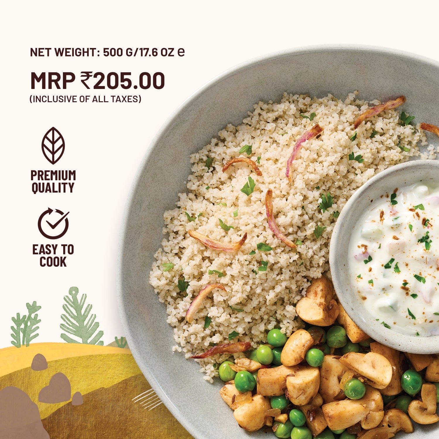 Buy Little Millet Whole Grains Online in India | Samai / Kutki Millet ...