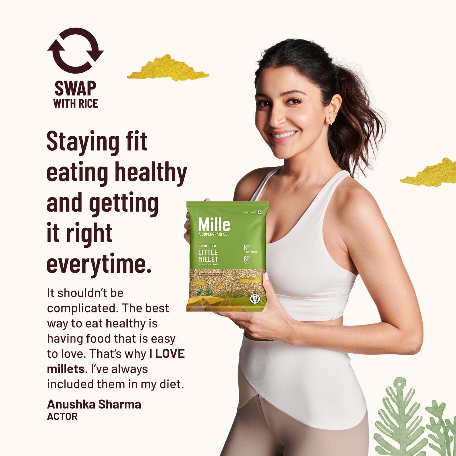 Buy Little Millet Whole Grains Online in India | Samai / Kutki Millet ...