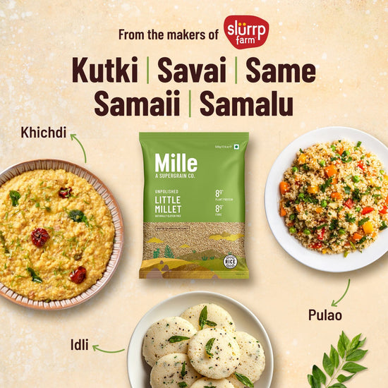 Buy Little Millet Whole Grains Online in India | Samai / Kutki Millet ...