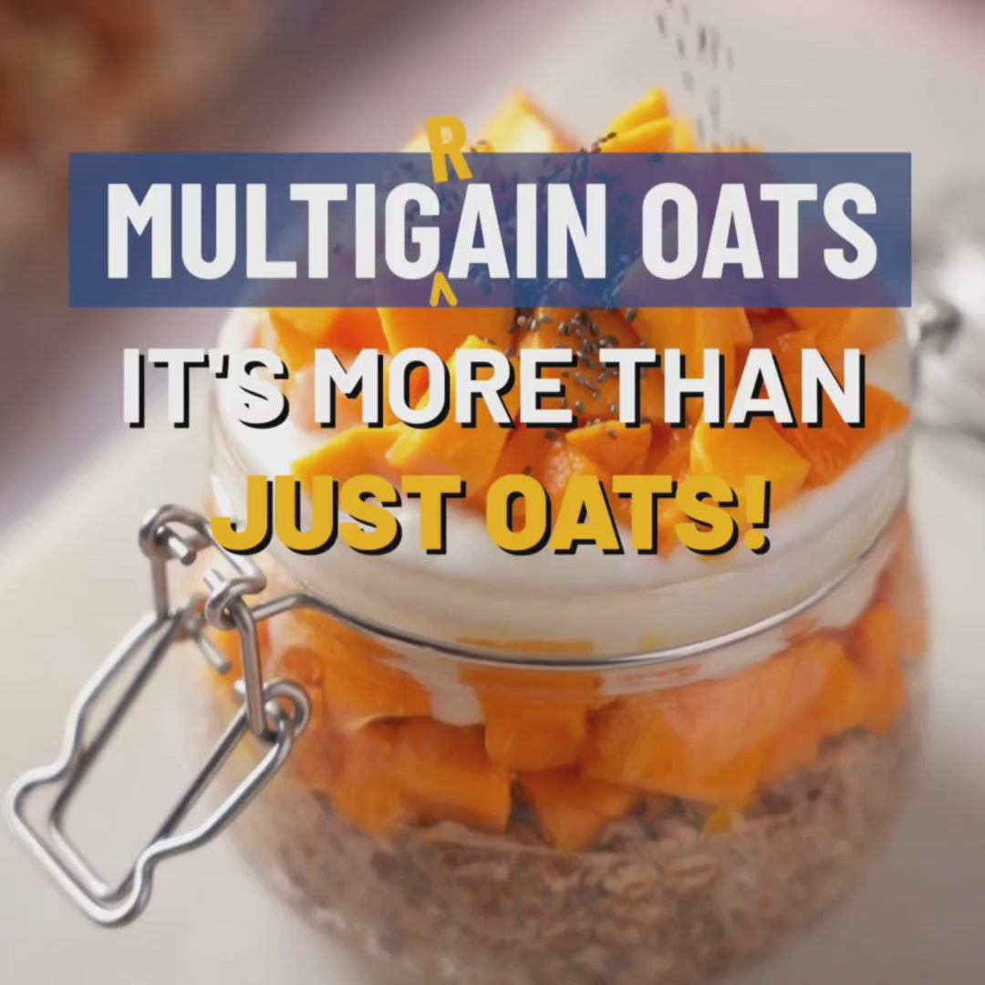 Mille Instant Multigrain Oats | No Sugar | Rolled Oats | High in Prote ...